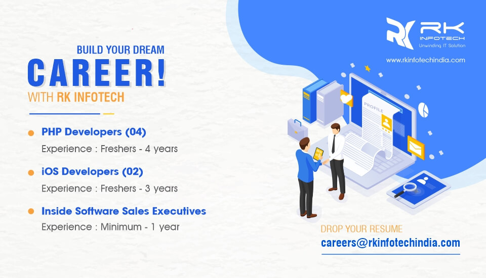 Walk-In Interview in Rajkot | IT jobs | RK Infotech