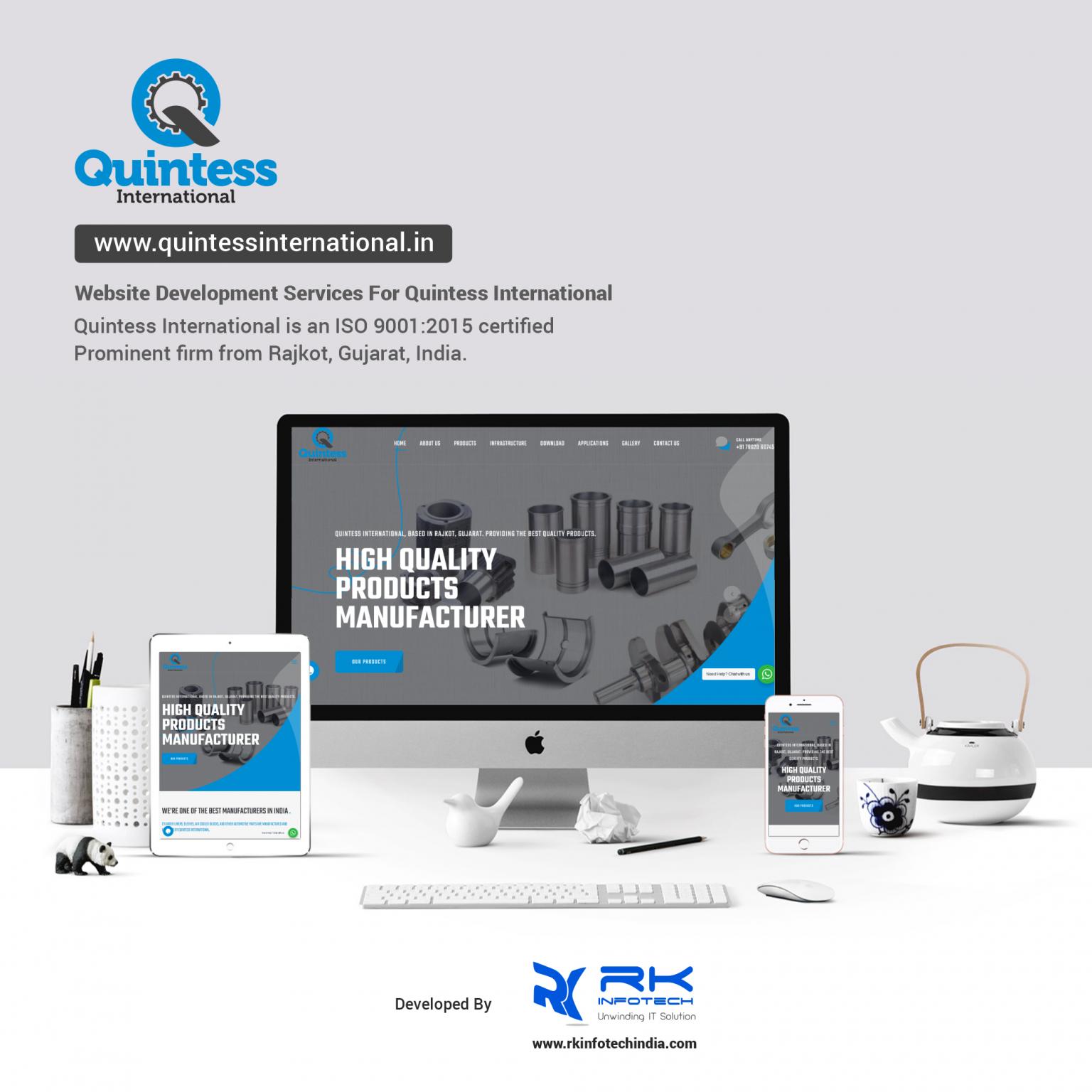 Best IT Company in Rajkot, Gujarat | IT Service Provider | RK Infotech