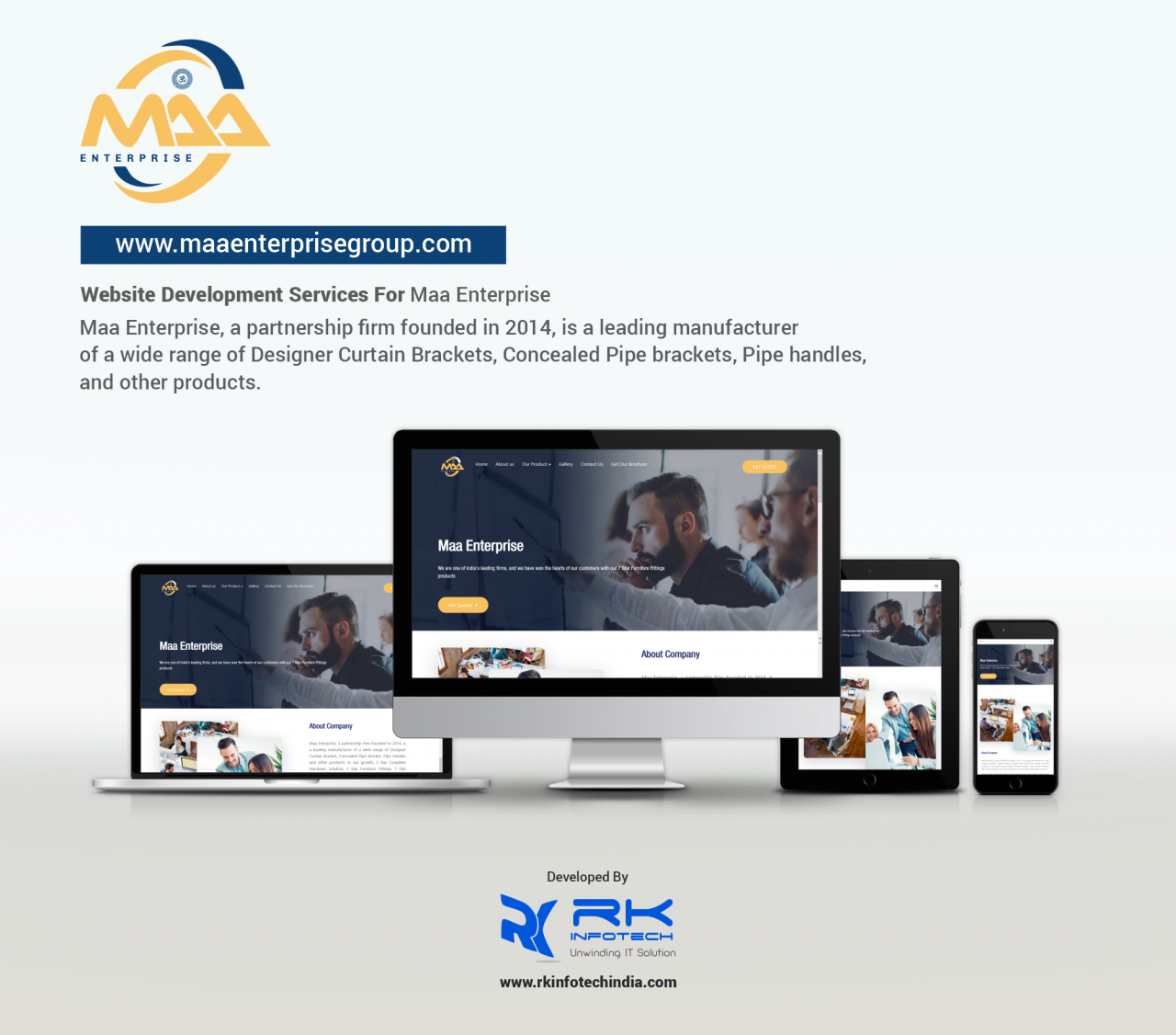 Web Development | Web Design | Graphic Design | Rk infotech Work | RK Infotech